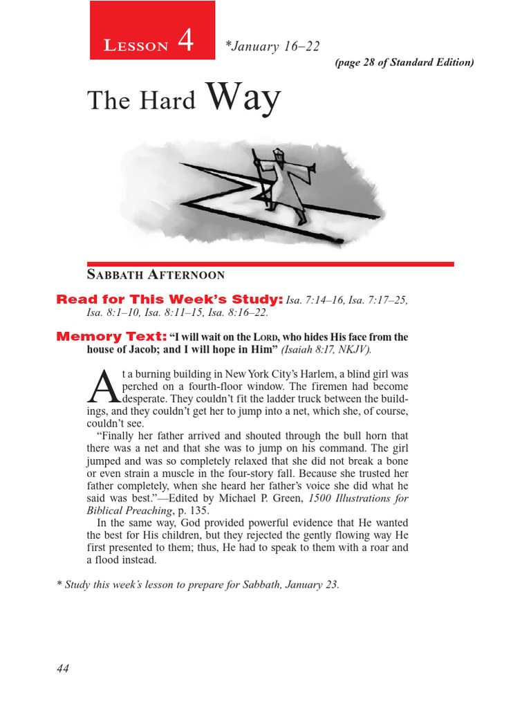 The Hard Way | PDF | Books Of Kings