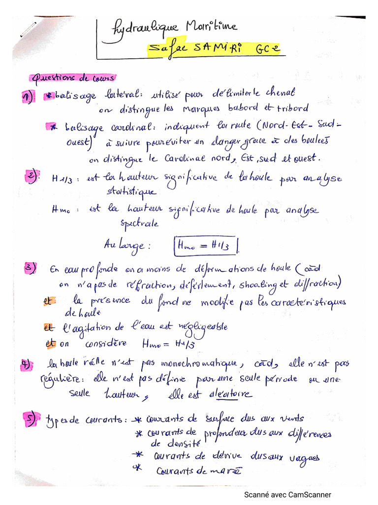 Safae Samiri gc2 Maritime | PDF