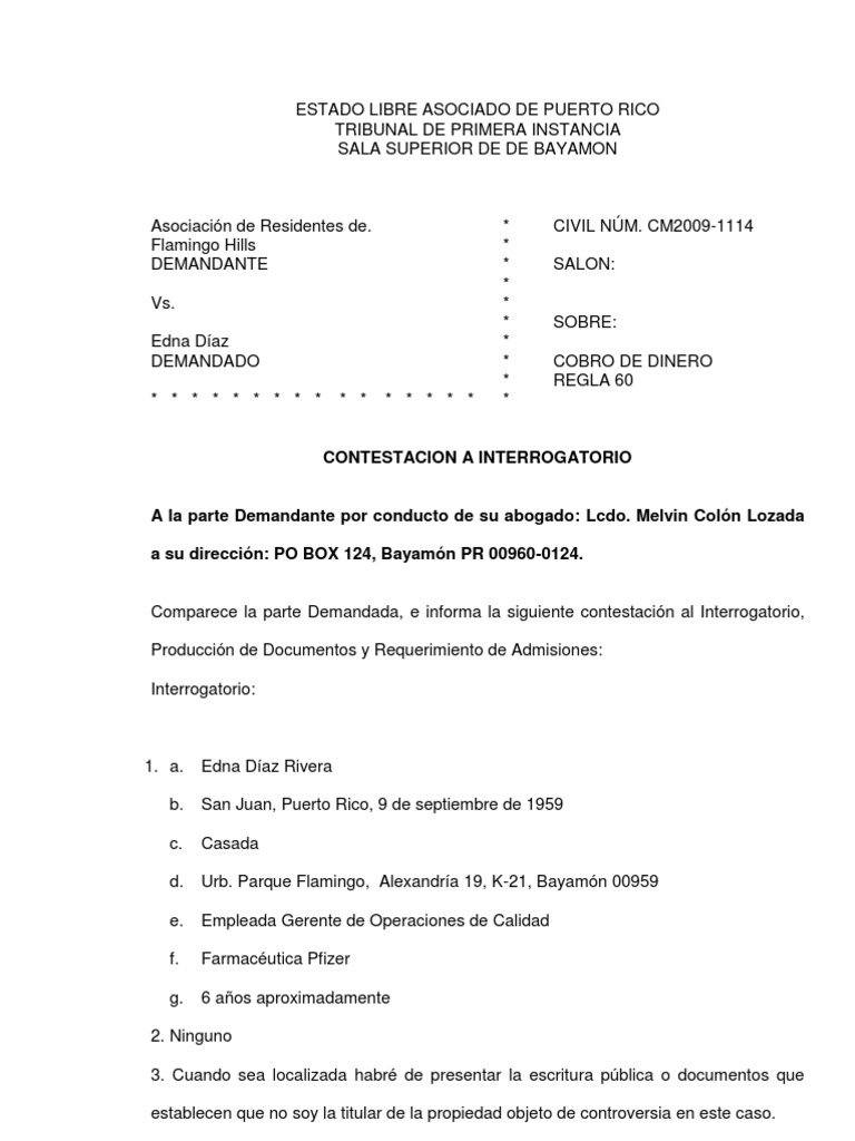 Moción para Reapertura de Caso | PDF