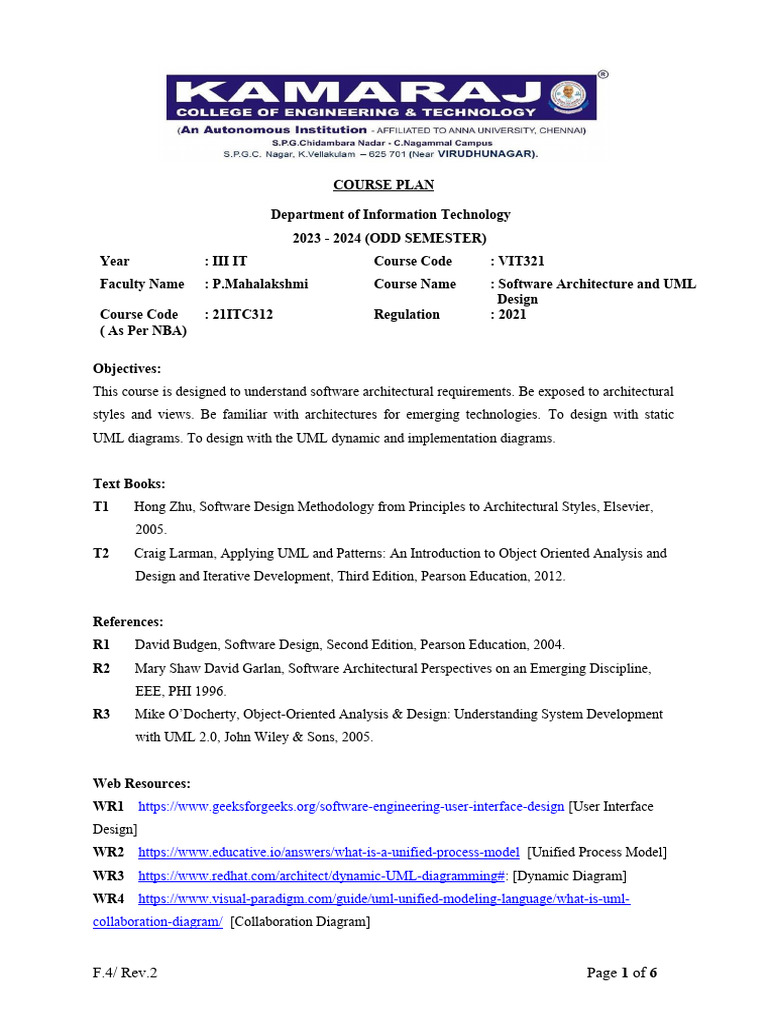 Software Architecture and UML | PDF | Unified Modeling Language | Use Case