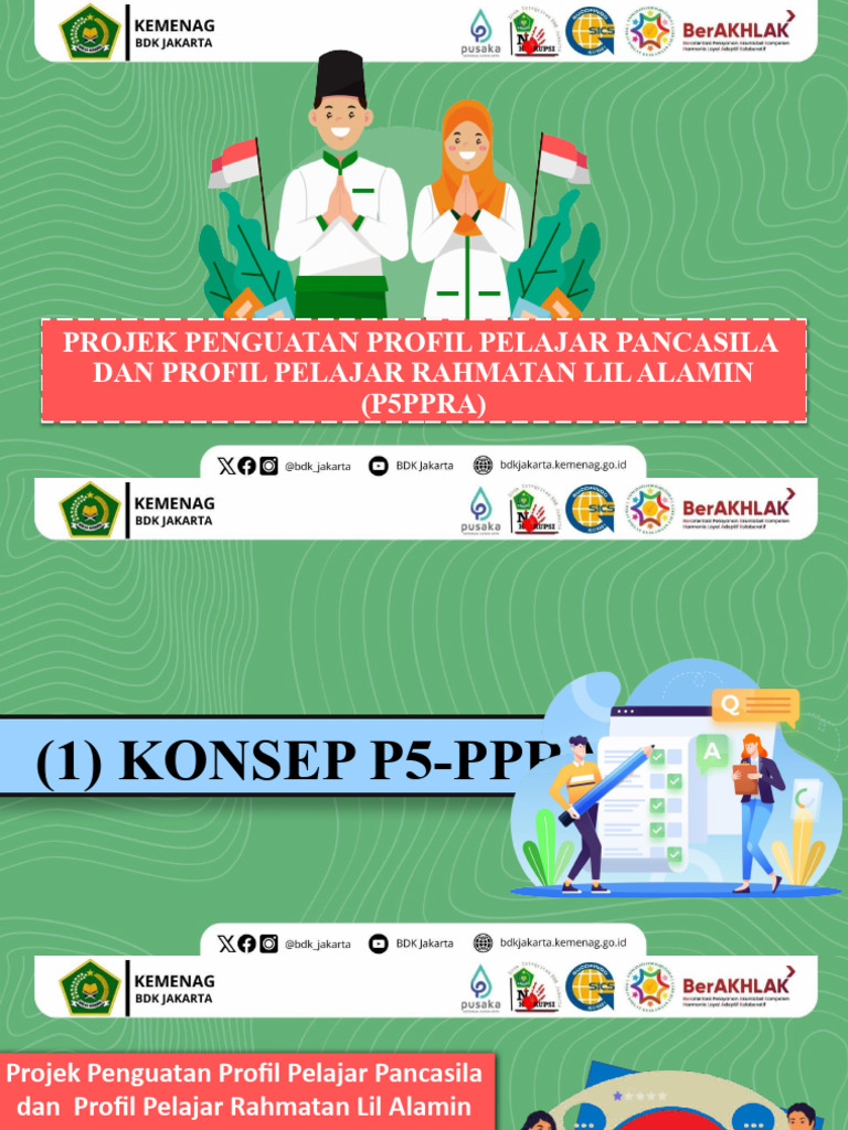 Penguatan Profil Pelajar Pancasila dan Rahmatan Lil Alamin | PDF