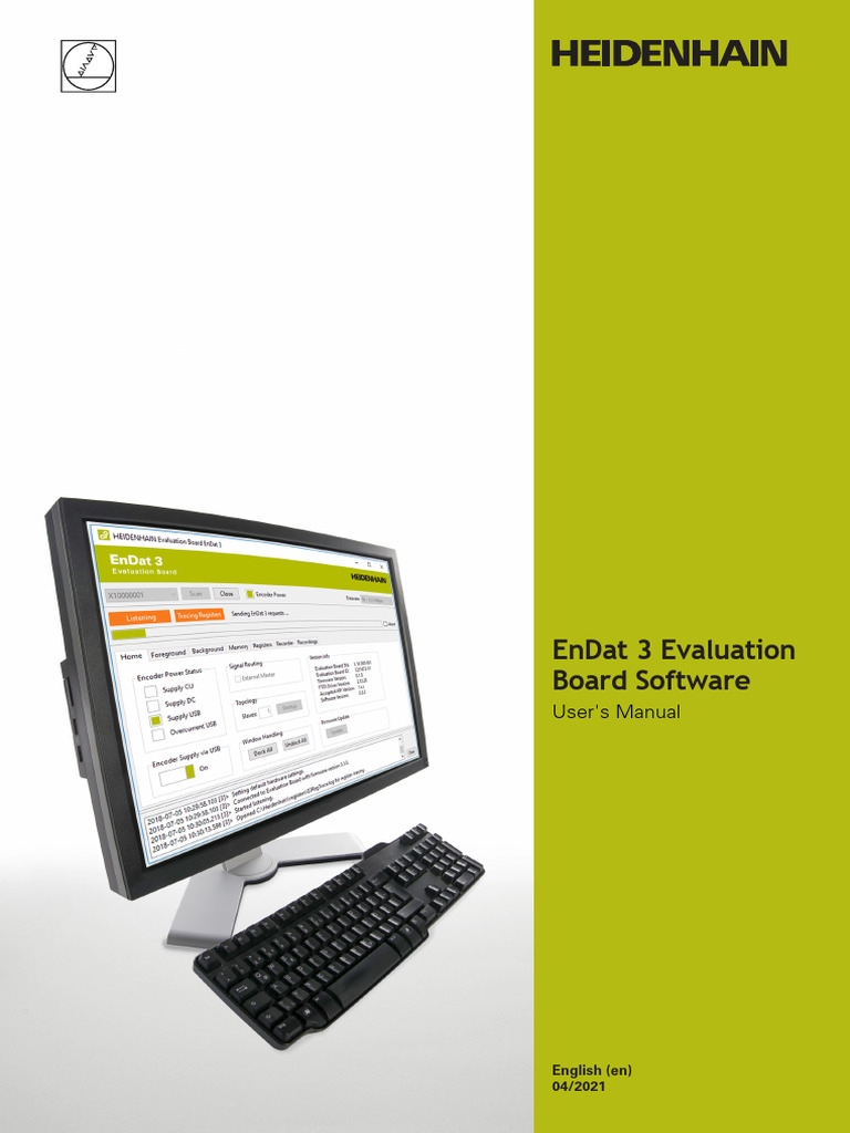 EnDat 3 Evaluation Board (Heidenhain) Software User's Manual - en | PDF ...