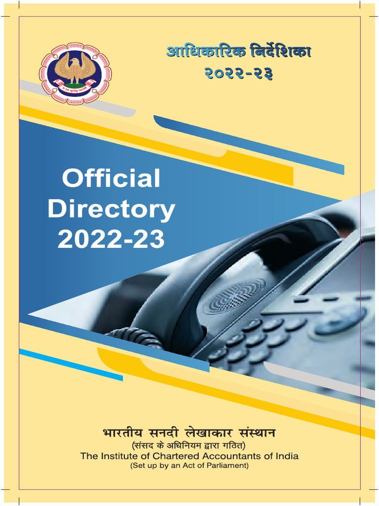 76249ICAI Official Directory File 2022 23 | PDF | Business Economics ...