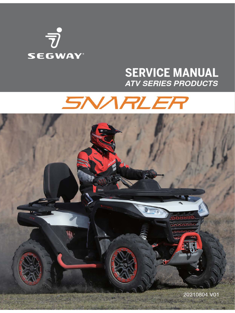 ATV Series Service Manual Overview | PDF | Throttle | Axle
