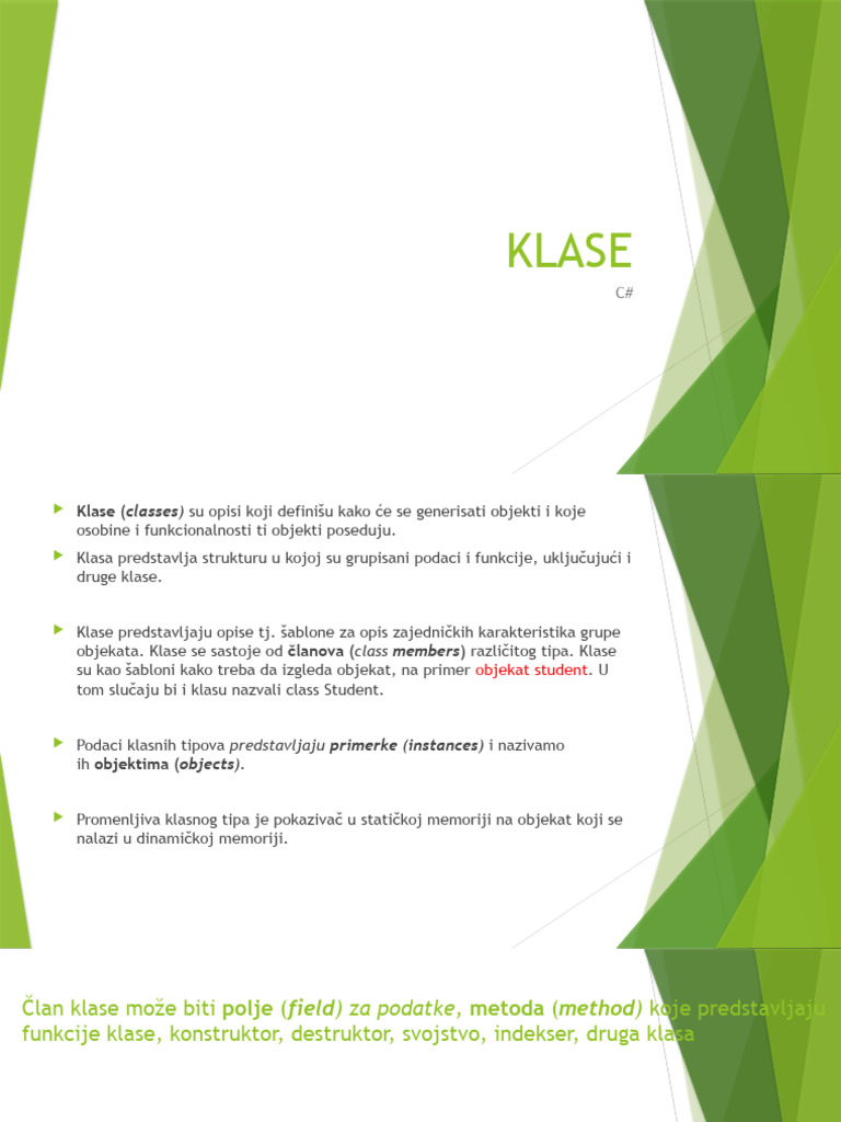 KLASE | PDF