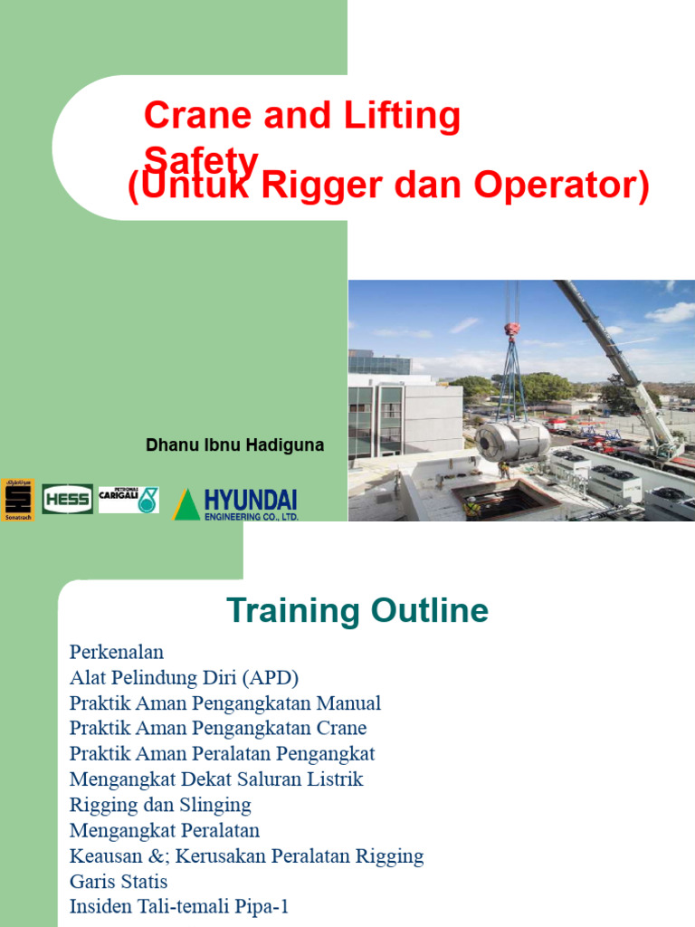 Rigging Crane Lifting Safety | PDF
