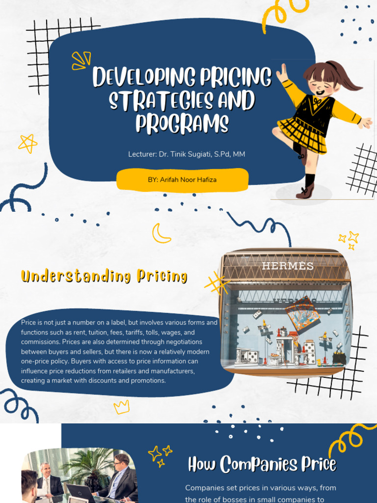 Developing Pricing Developing Pricing Strategies and Strategies and Programs | PDF | Pricing ...