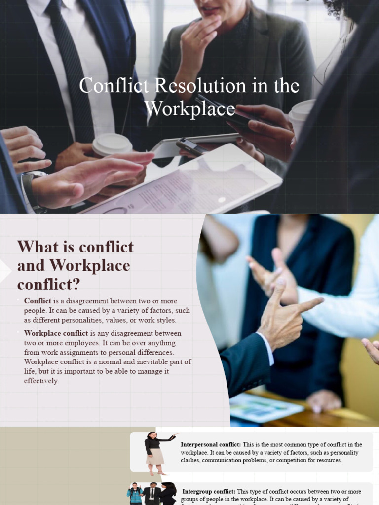 Conflict Resolution | Download Free PDF | Conflict Resolution ...