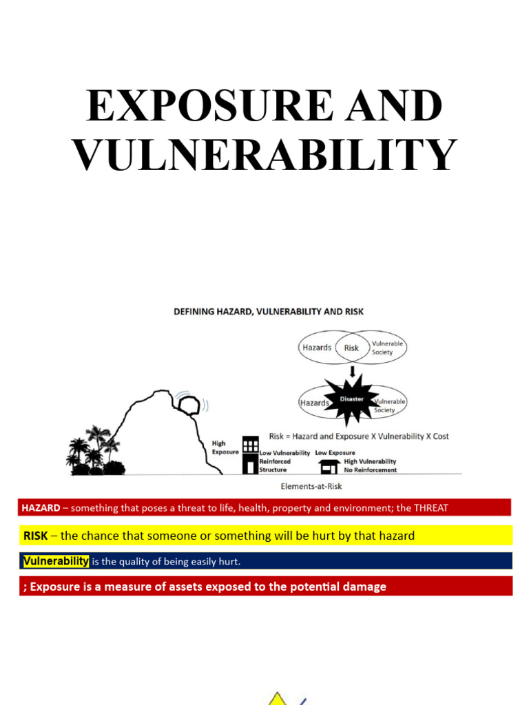 Lecture 4 Vulnerability | PDF | Hazards | Emergency Management
