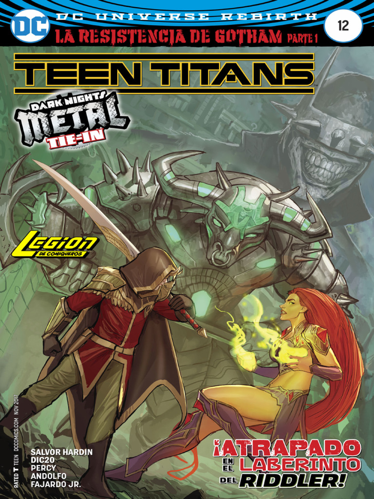 04 Teen Titans 12 Tio DC | PDF