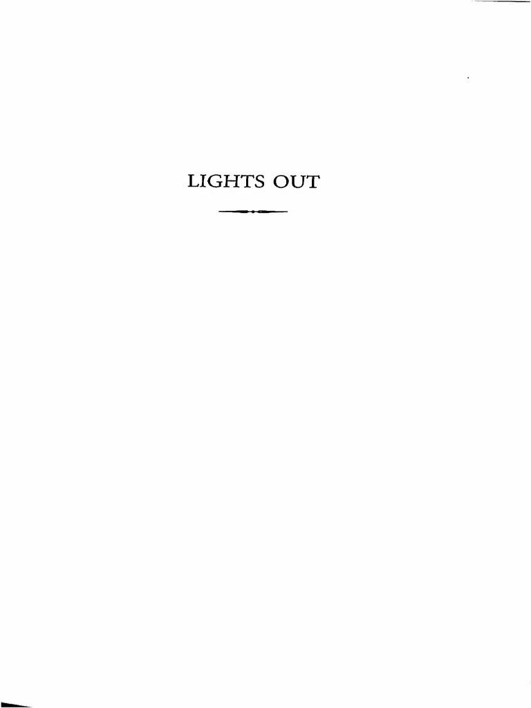 Lights Out | PDF