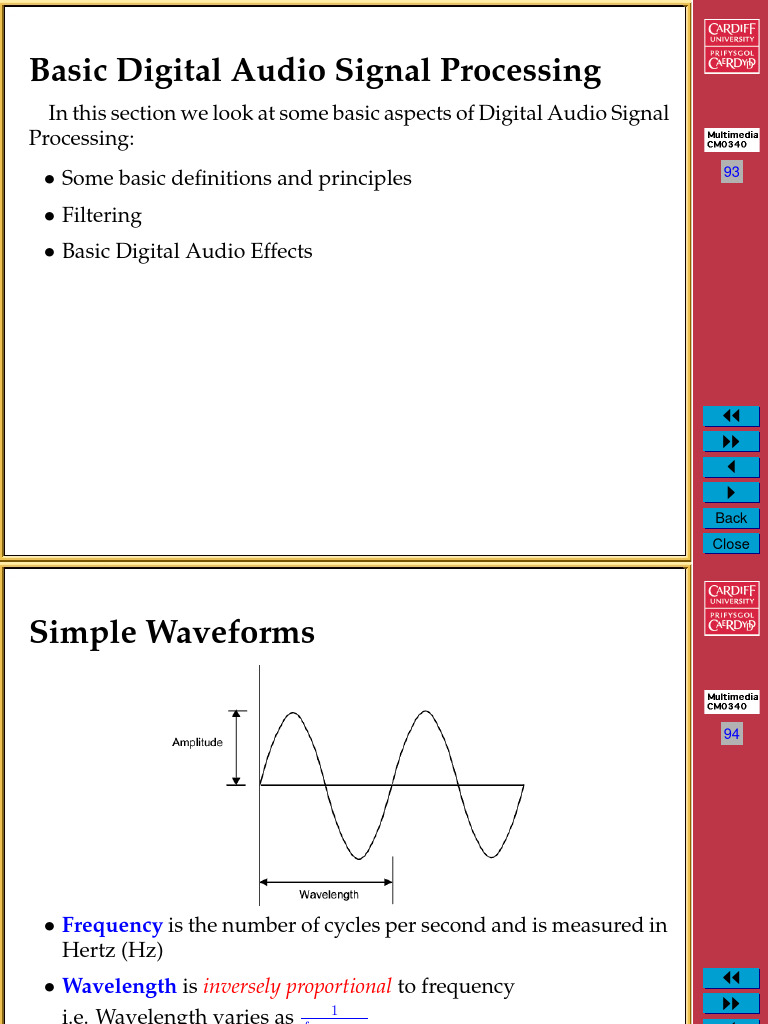 04 CM0340 DSP | PDF | Frequency | Algorithms