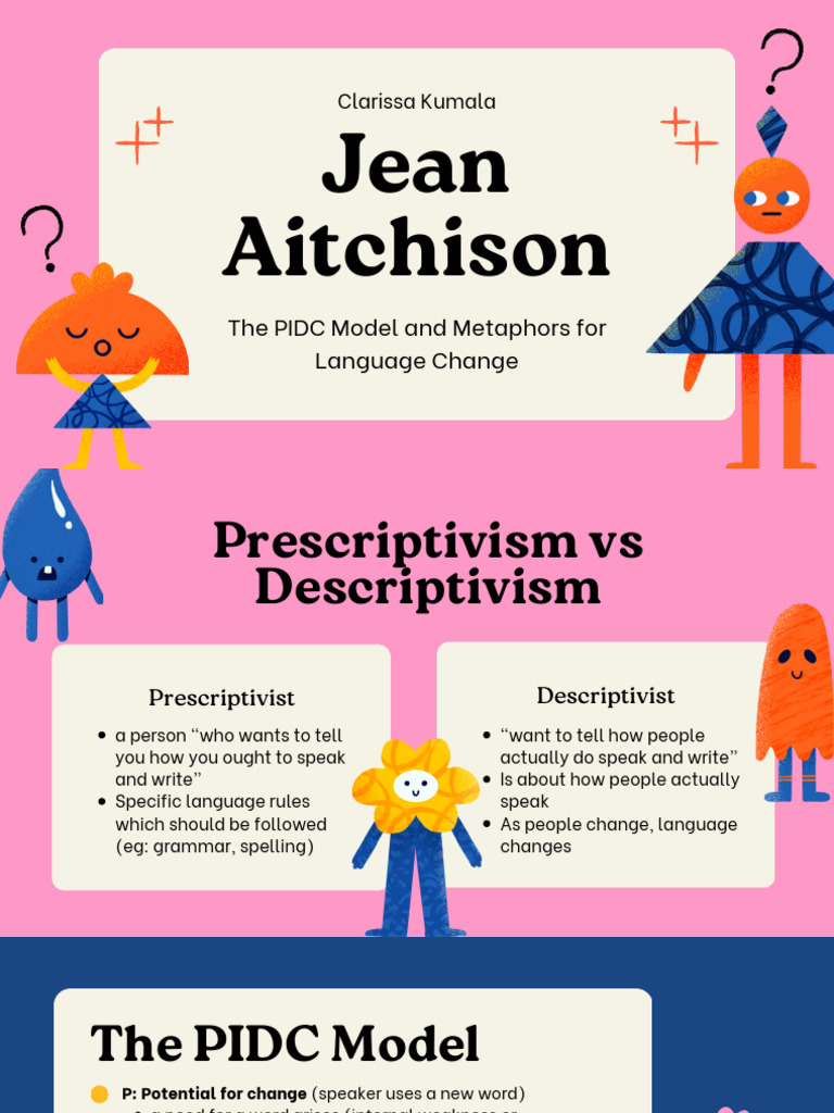 Aitchison's Theories on Language Change | PDF | Linguistics | Human ...