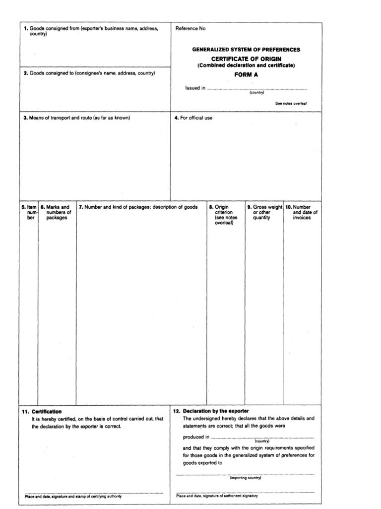 FORM A (Acum. Regional) | PDF