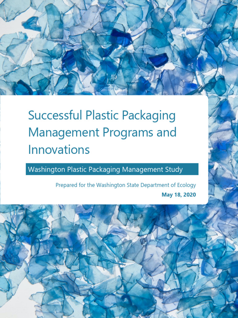 Successful Plastic Packaging Management Programs and Innovations Report ...