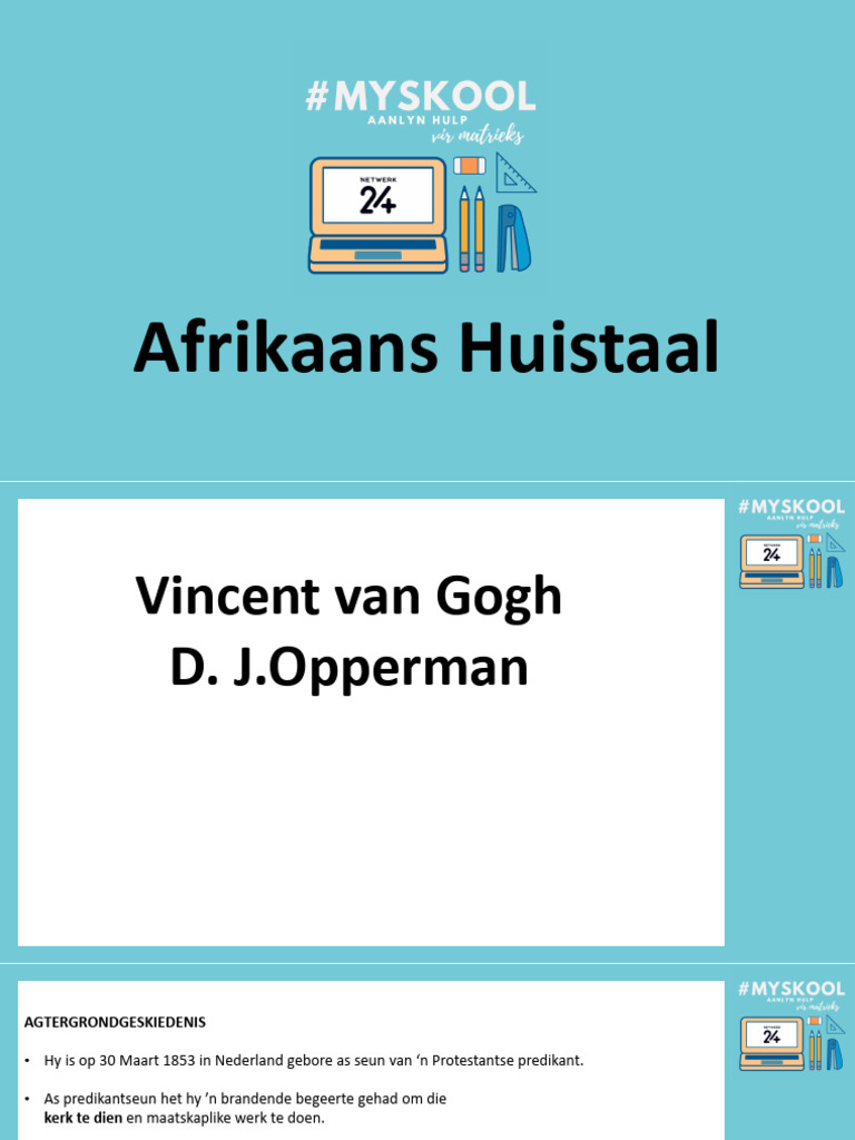 Vincent Van Gogh D. J Opperman | PDF