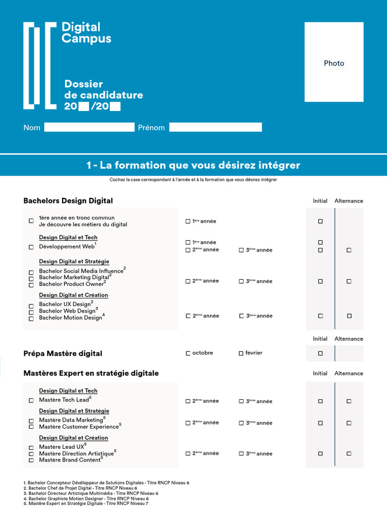 Dossier de Candidature Digital Campus | PDF | Union européenne