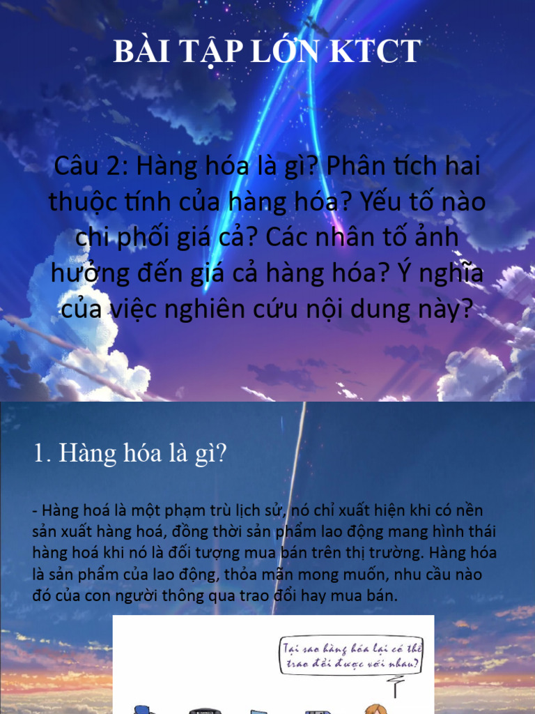 BÀI TẬP LỚN KTCT | PDF