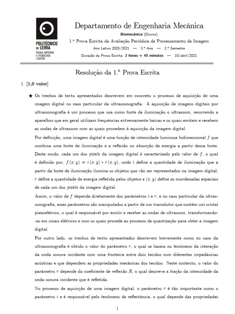 BM PI PE1 Resolucao 10 Abril 2021 | PDF