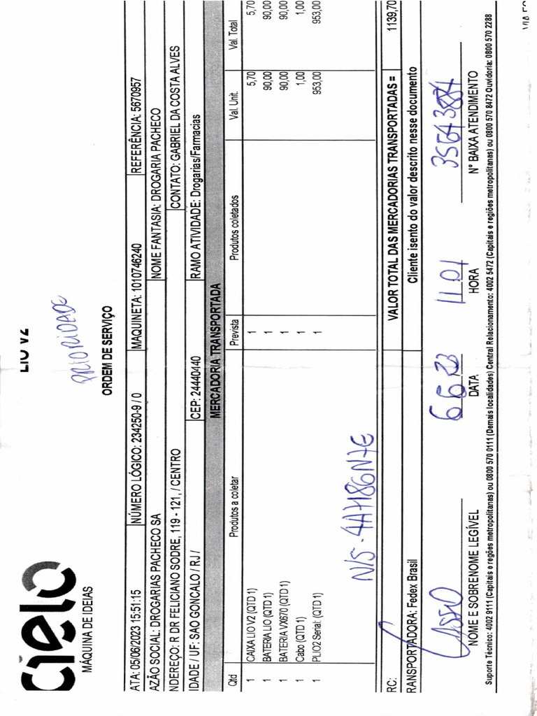 Comprovante Cielo | PDF