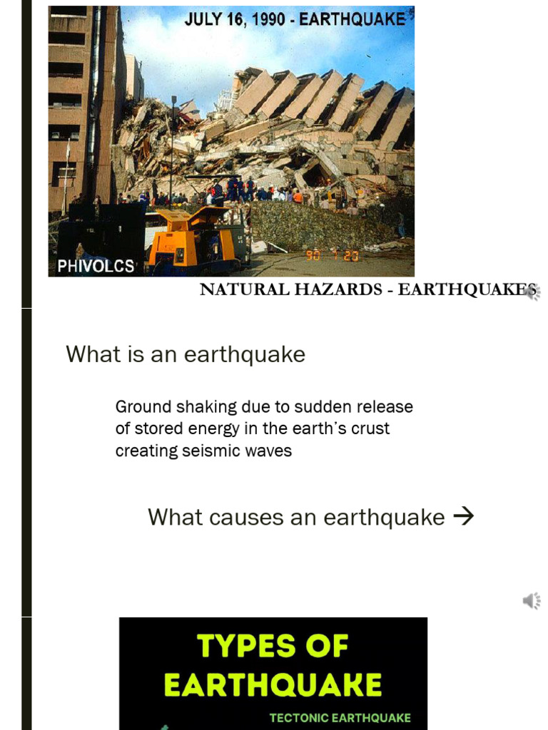 10 Natural Hazard - Earthquakes - Voiced | PDF | Earthquakes ...