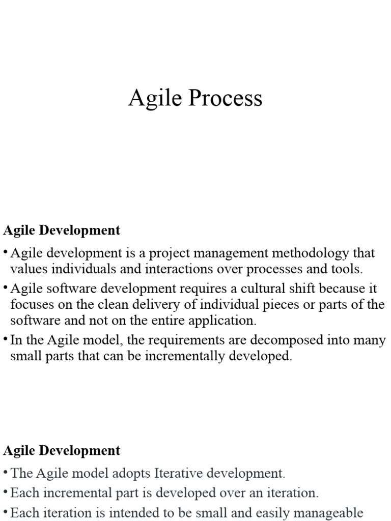 Agile Process | PDF | Business