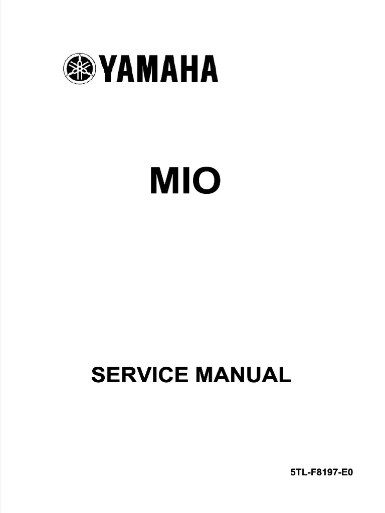 PDF Service Manual Mio PDF - Compress | PDF