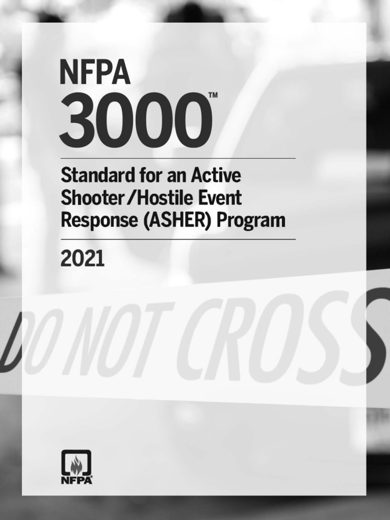 Nfpa 3000, 2021 | Download Free PDF | Emergency | Emergency Management