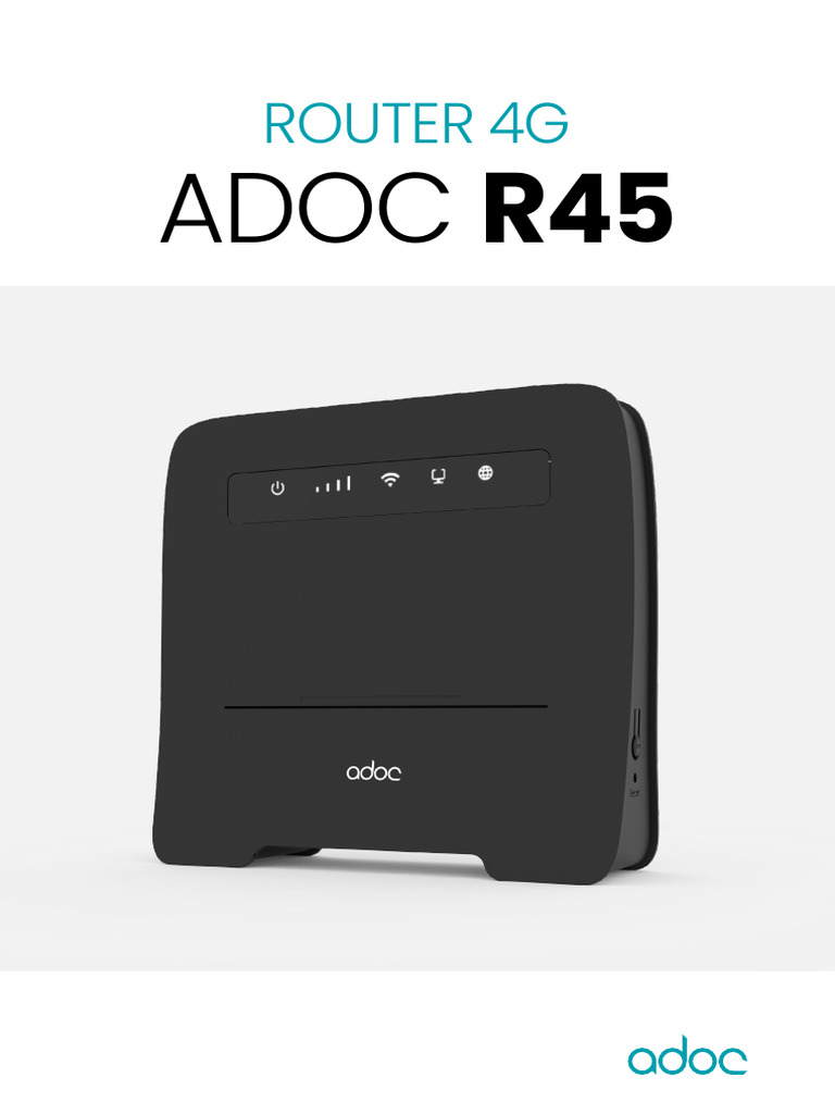 Datasheet Adoc R45-3 | Descargar gratis PDF | Wifi | Tecnología de ...