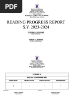 Accomplishment Report Phil Iri 2022-2023 | PDF | Reading Comprehension ...