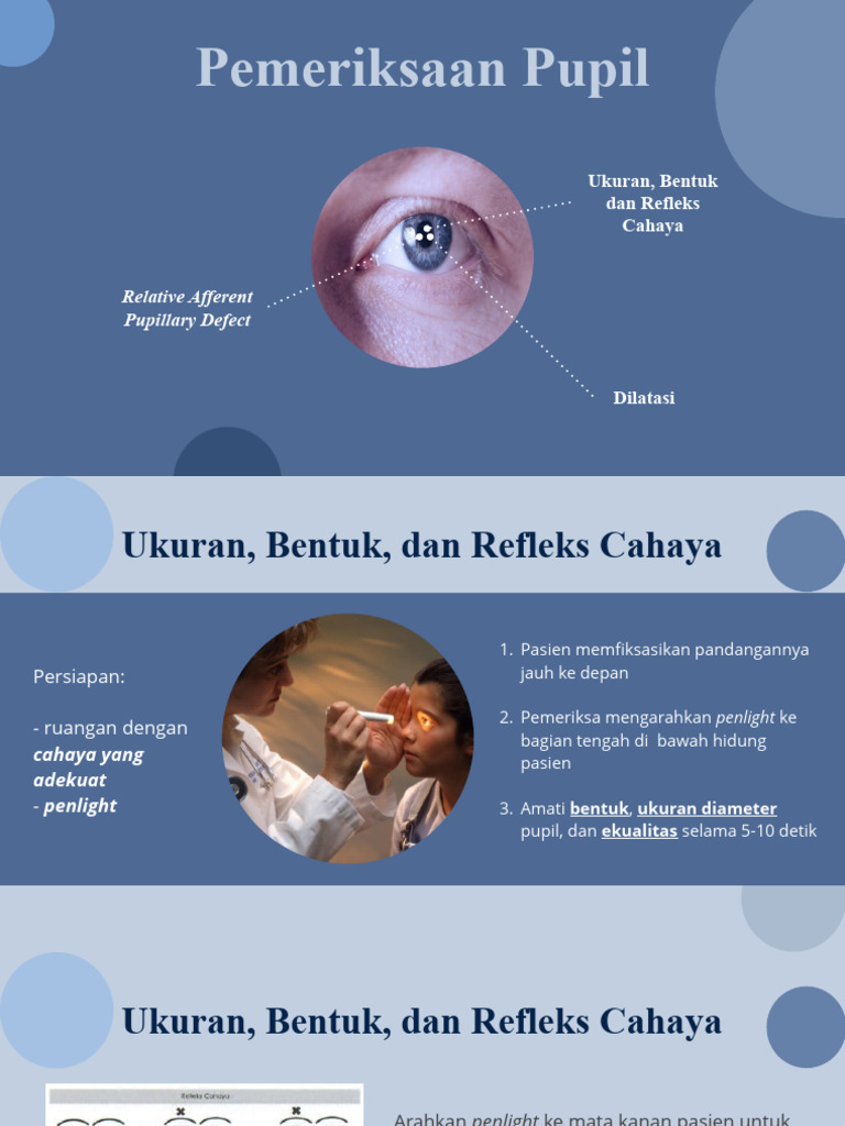 Pemeriksaan Pupil | PDF