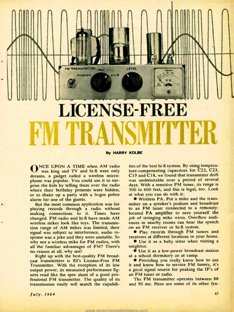 Electronics-Illustrated-1964-07 Export | PDF | Frequency Modulation ...