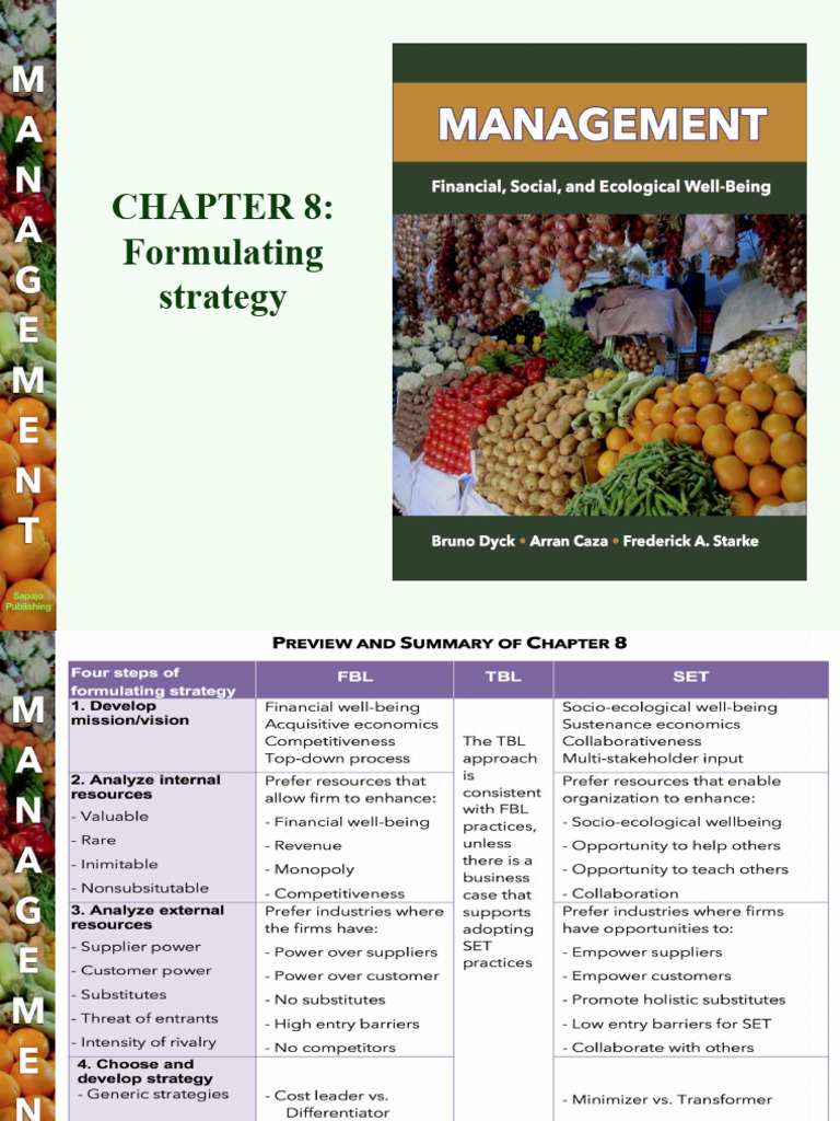 CH 8 Formulating Strategy | Download Free PDF | Strategic Management ...