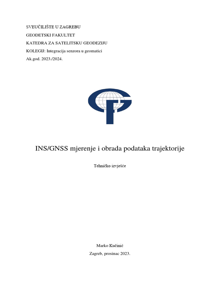 INS Mjerenja | PDF