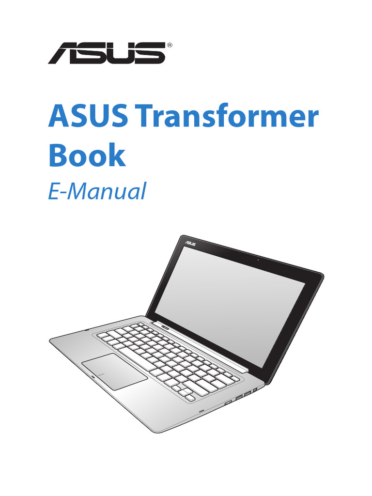 ASUS TX300CA-DH71 Ultrabook Manual | PDF | Usb | Computer Keyboard