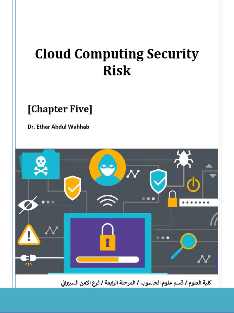 Cloud Computing Security Risk: (Chapter Five) | PDF | Security | Computer Security