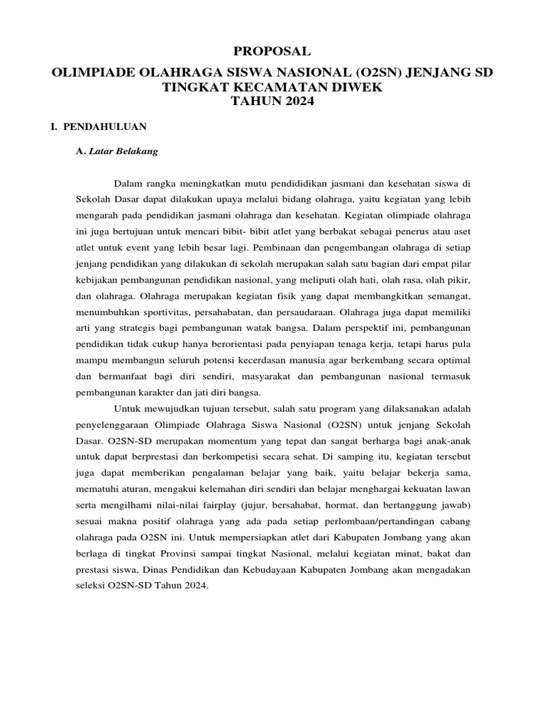 Proposal O2sn 2024 1 | PDF