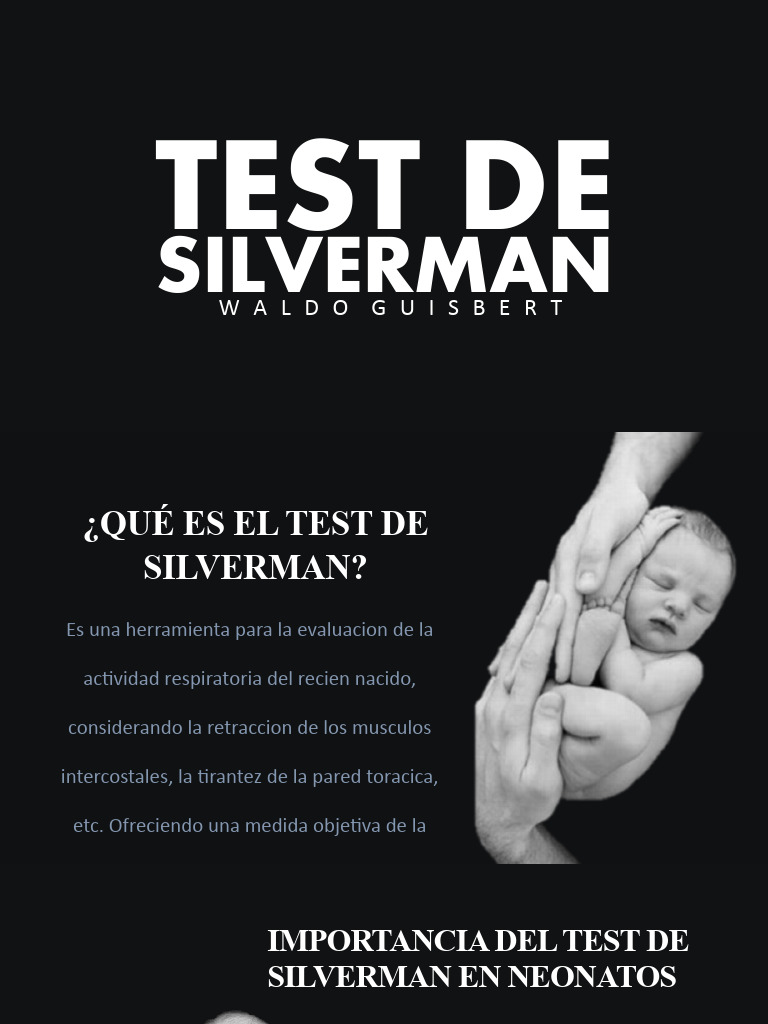 Test Silverman | PDF | Infantes | Especialidades Medicas