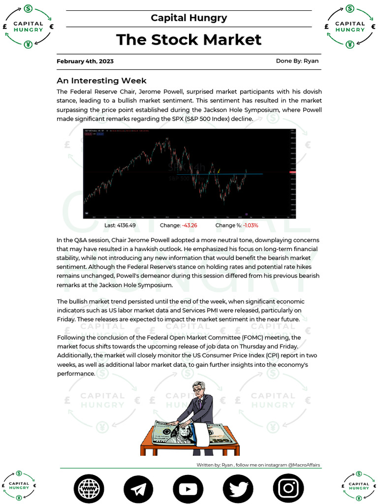 The Stock Market | PDF | Market Trend | Unemployment