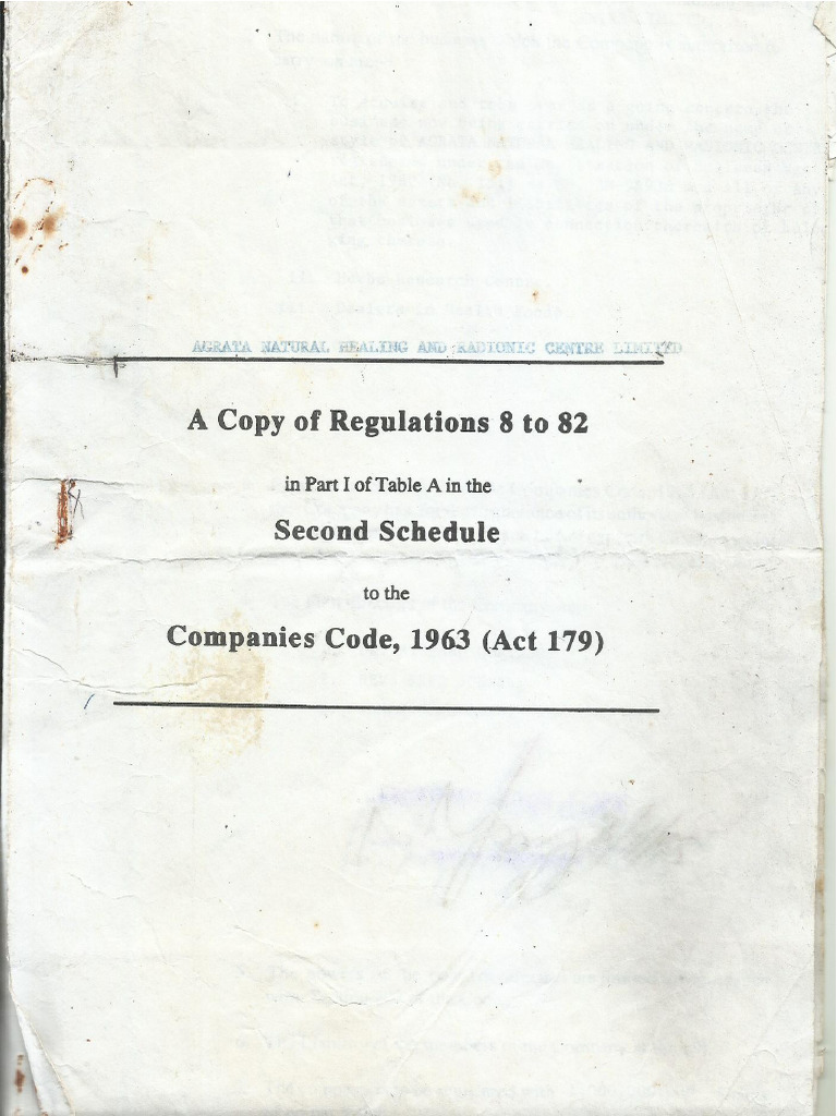 Companies Code | PDF