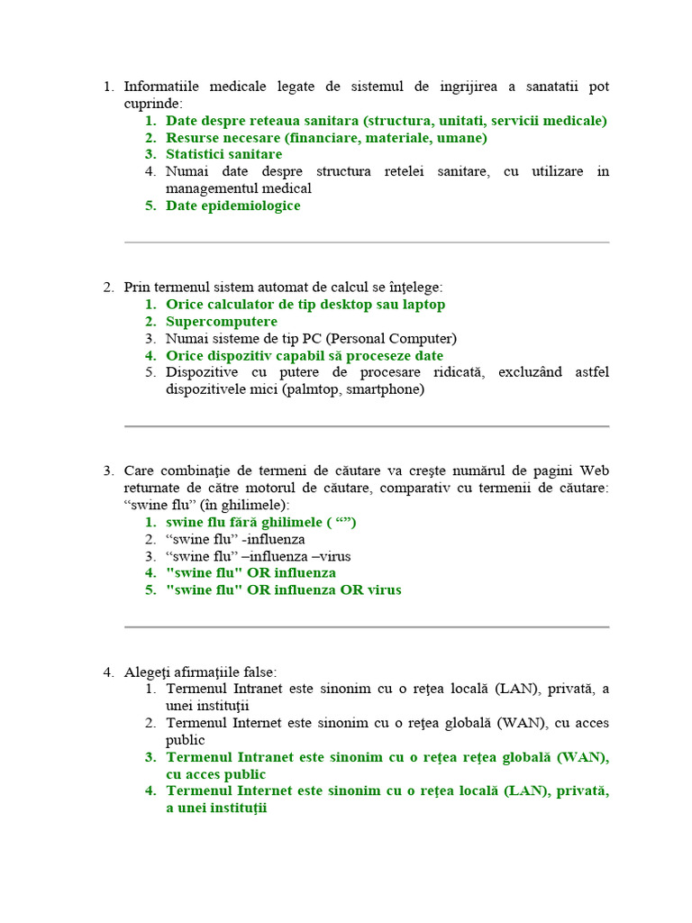 Examen Info MG | PDF