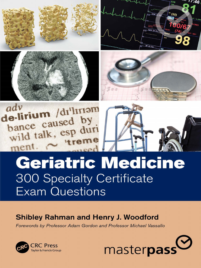 Geriatric Medicine 300 Specialty Certificate Exam Questions Masterpass ...