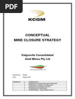 Mine Closure Plan Guidelines 2025 | PDF | Mining | Coal Mining