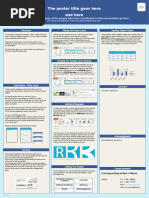 A2 Poster Presentation Template Guide | PDF | Page Layout | Typefaces