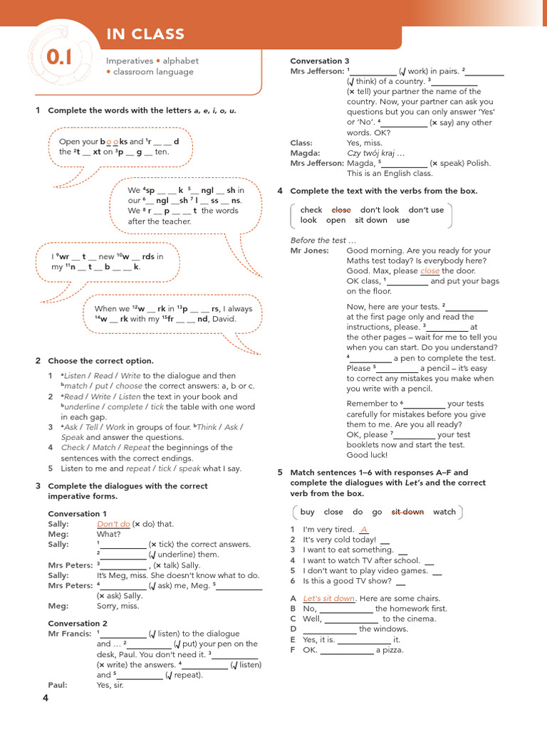 Focus 2nd 1 WB Unit 0-1 | PDF | Smartphone