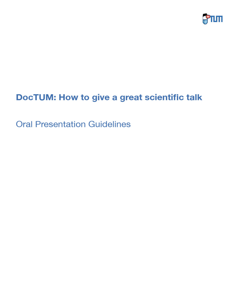 Oral Presentation Guidelines | PDF | Poster | Information