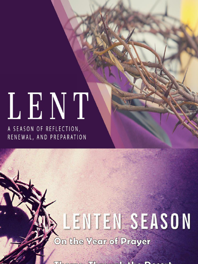Lenten Talk | PDF | Lent | Prayer