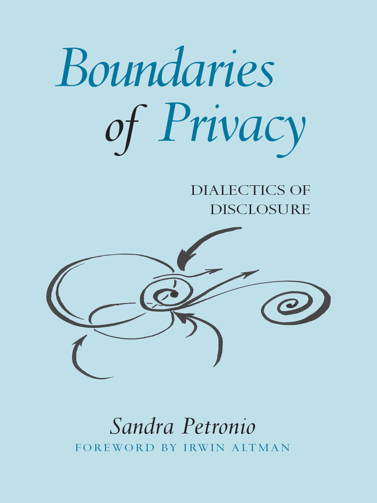 Privacy Boundaries and Disclosure Dynamics | PDF | Privacy | Communication