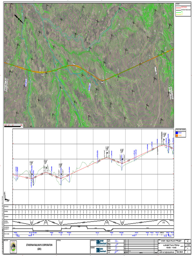 19-Alignment Plan &profile KM 100-110 | PDF