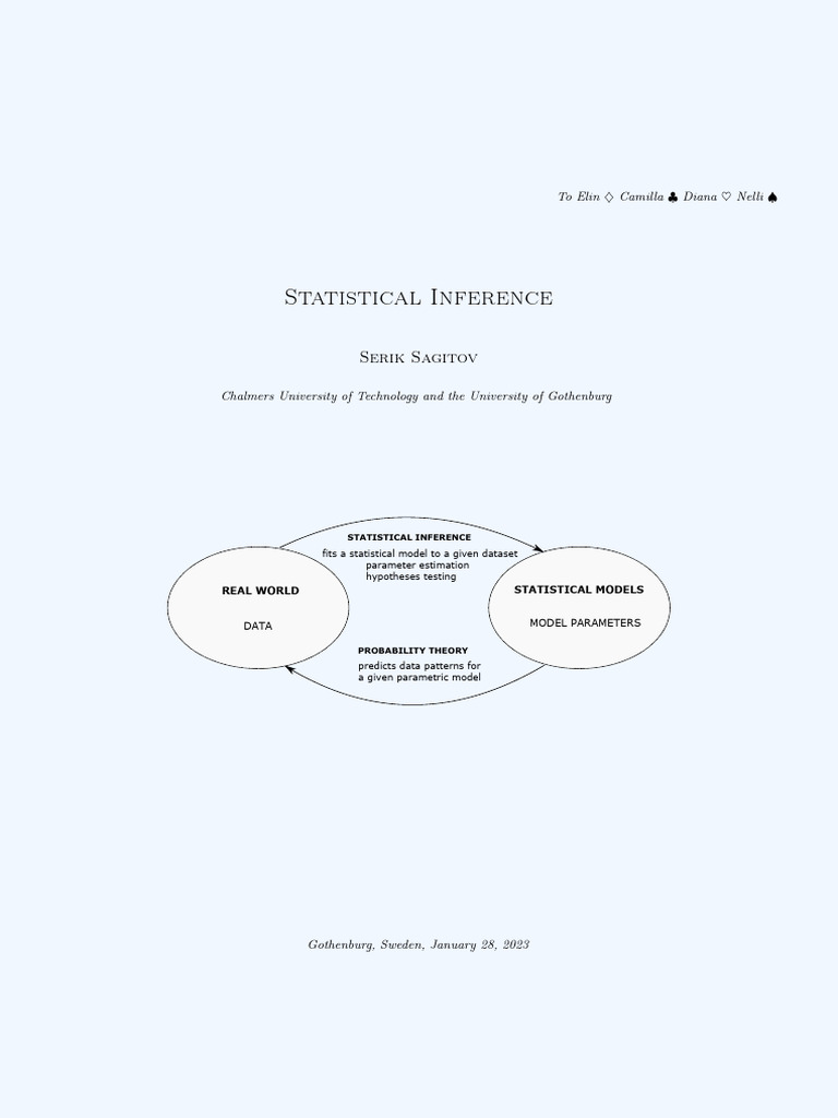 Statistical Inference | Download Free PDF | Statistics | Variance